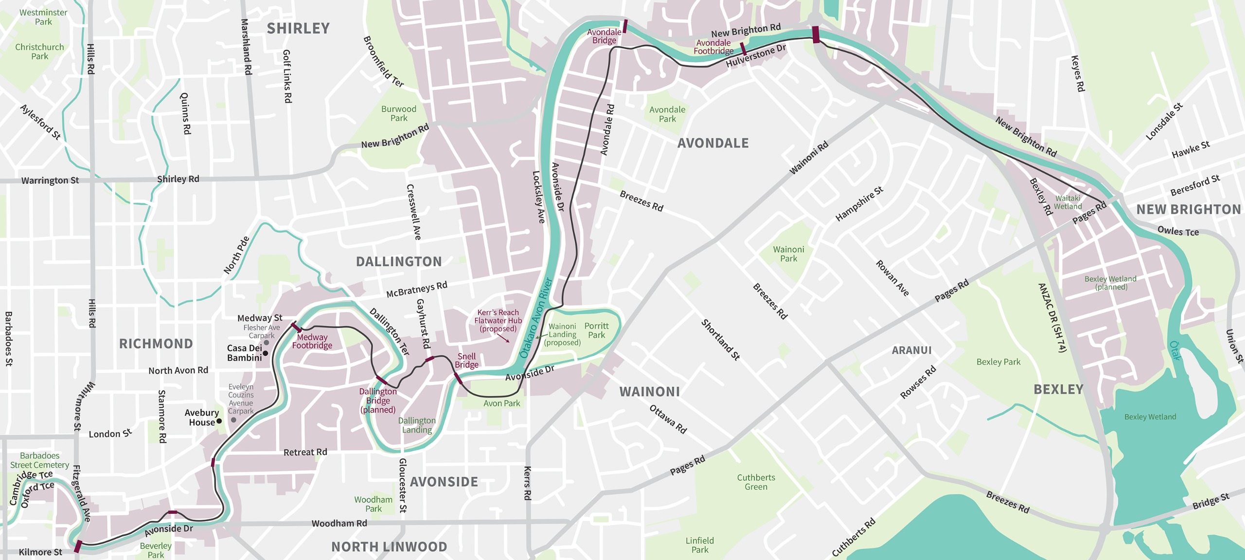 Road crossings for the City to Sea Pathway | Kōrero mai | Let’s talk