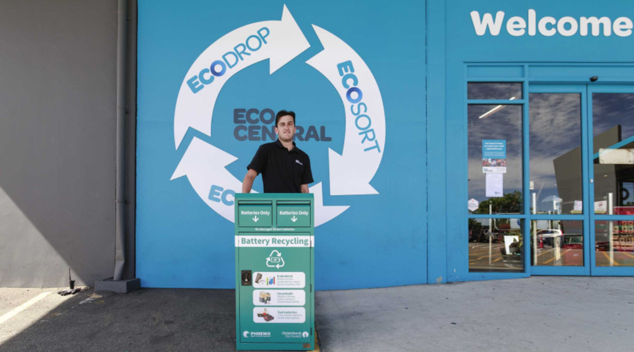 New fire-resistant units for recycling household batteries safely ...